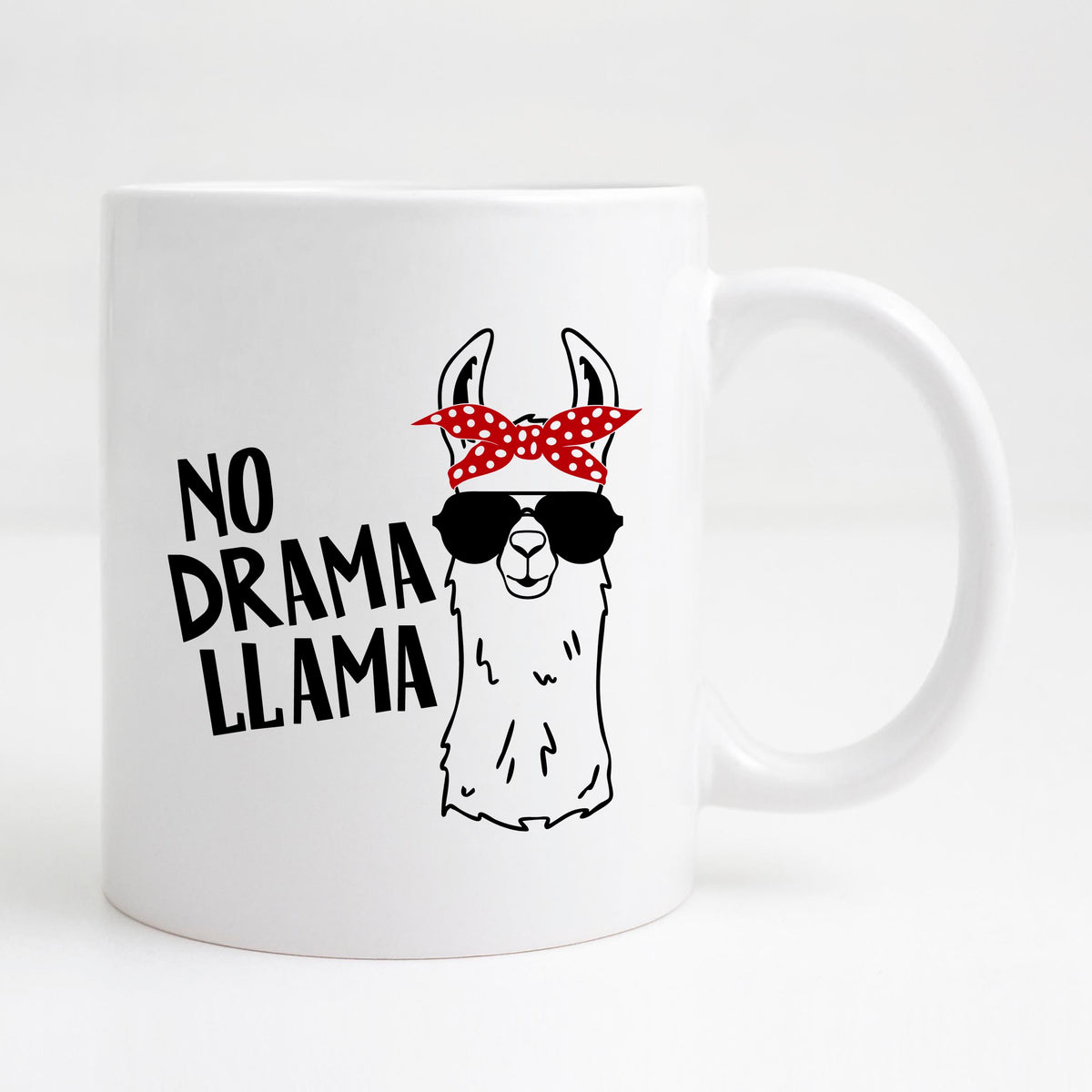 No Drama Llama Mug – Canvas & More