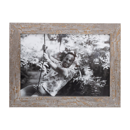 Photo Frame with your picture! - A3 40x30cm- Wood Stressed – Canvas & More