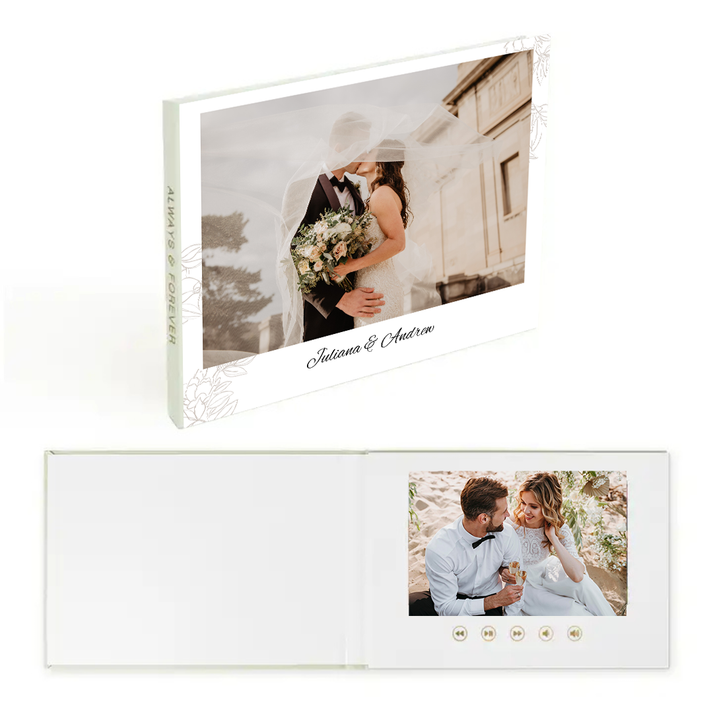 NEW: Personalised Video Book - Perfect for Wedding Videos! – Canvas & More