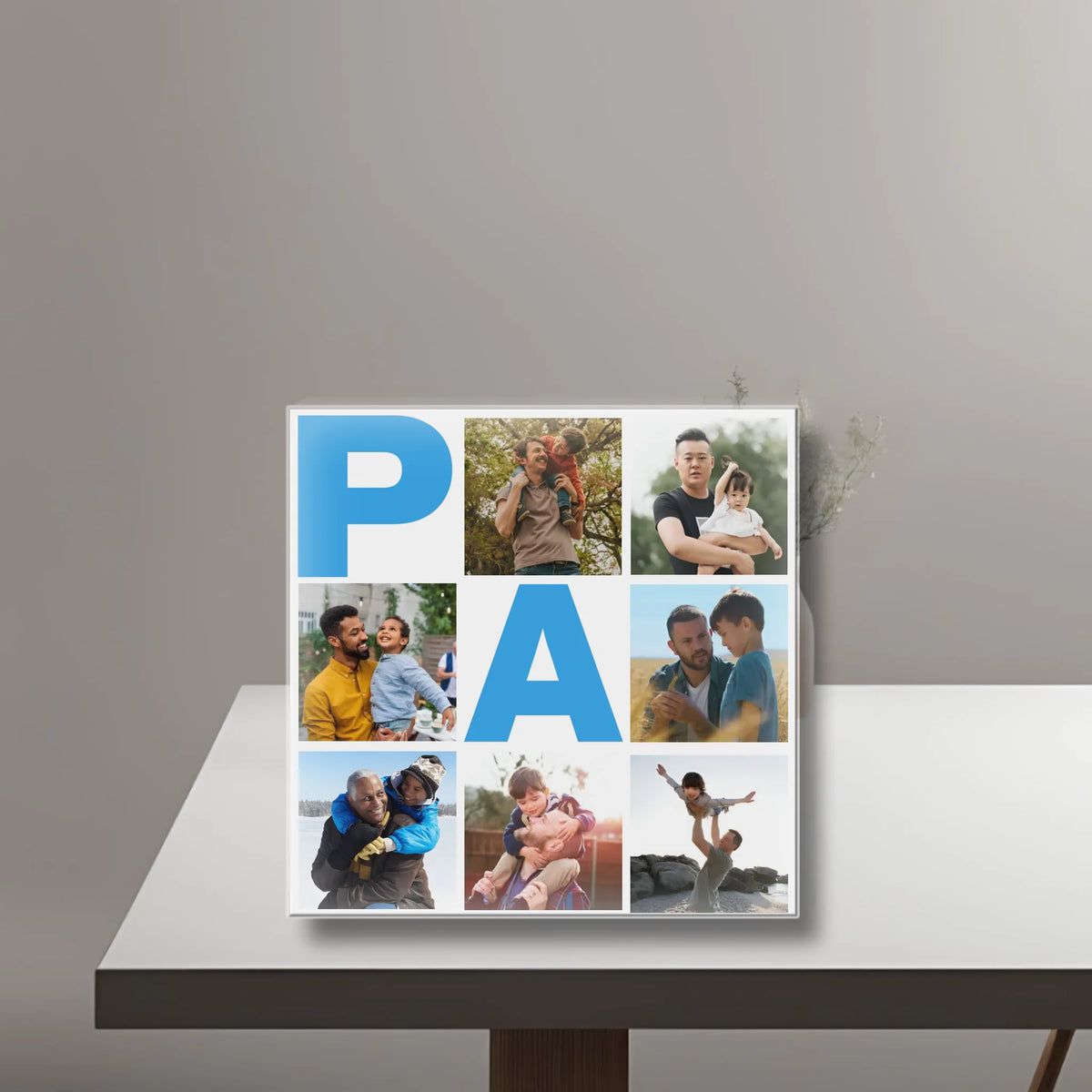 PA - Acrylic Personalized Photo Blocks Collage – Canvas & More