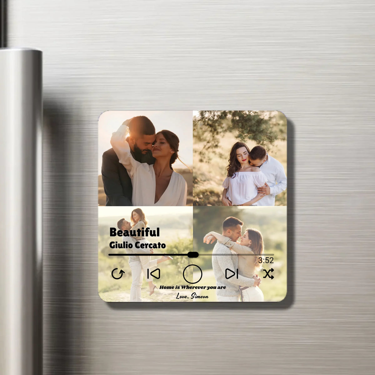 Musical Fridge Magnet Pre-loaded with Selected Song Ideal for Gift! (P ...