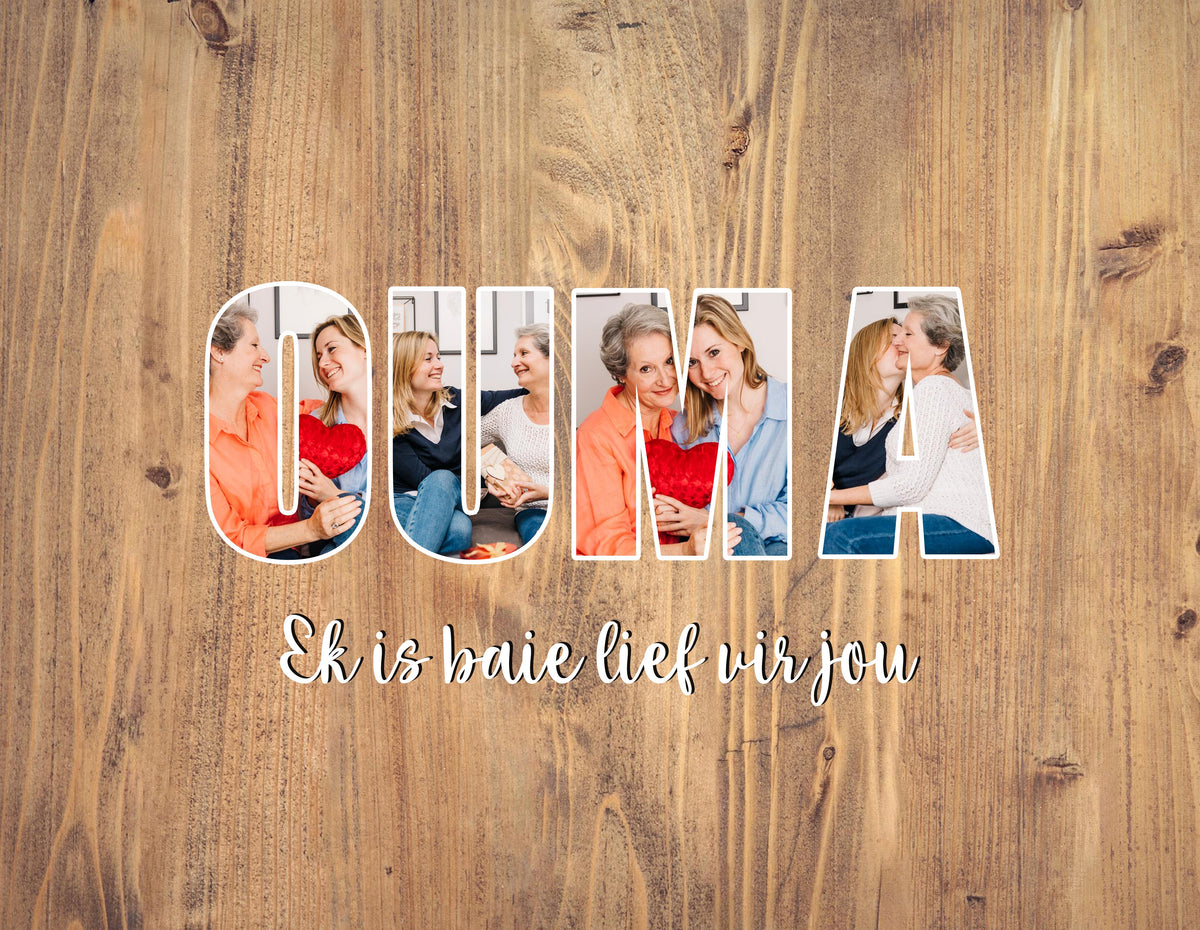 Ouma Photo Collage Canvas – Canvas & More