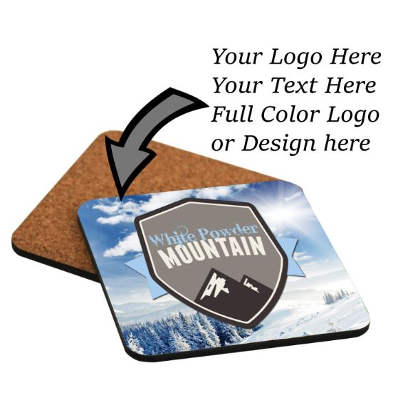 Branded Custom Coasters (Bulk Options) Various Options – Canvas & More