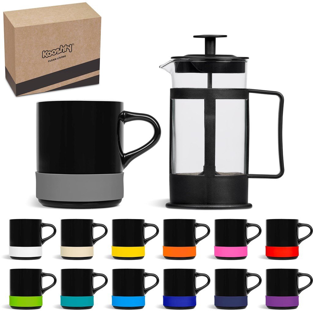 Kooshty Mixalot Black Koffee Set – Canvas & More