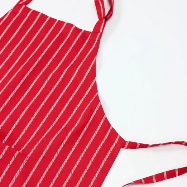 Personalised Apron - Classic Striped / Butcher with pocket - adjustabl ...
