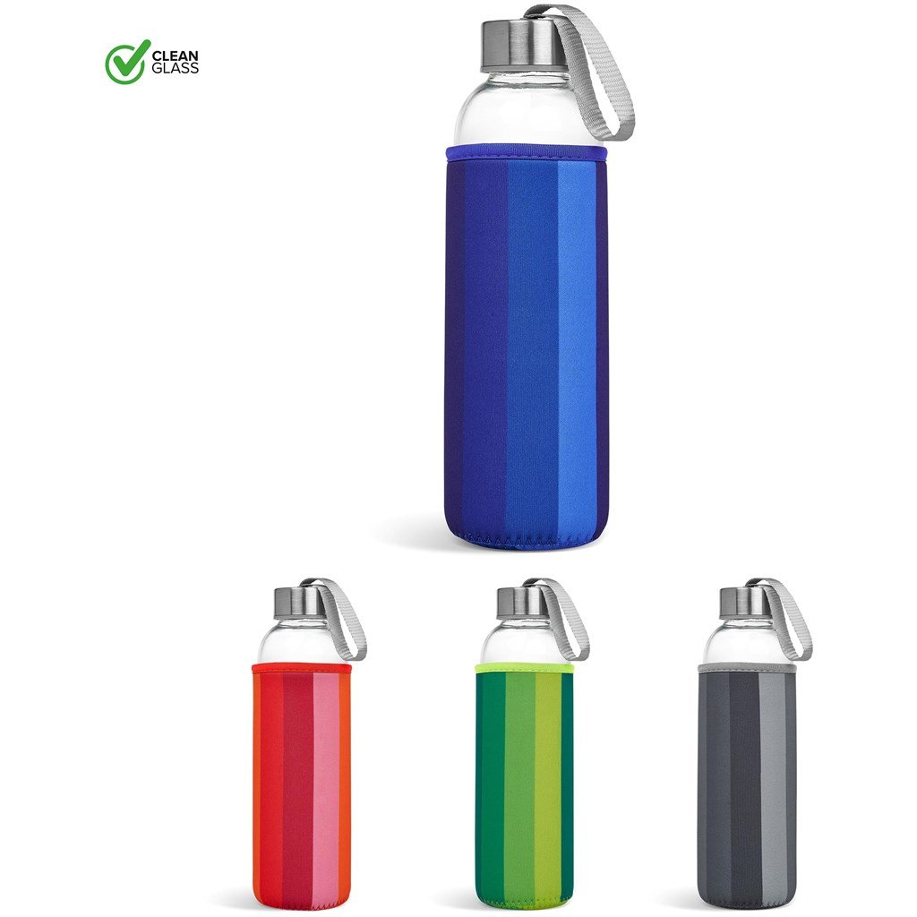 Kooshty Quirky Glass Water Bottle - 500ml – Canvas & More