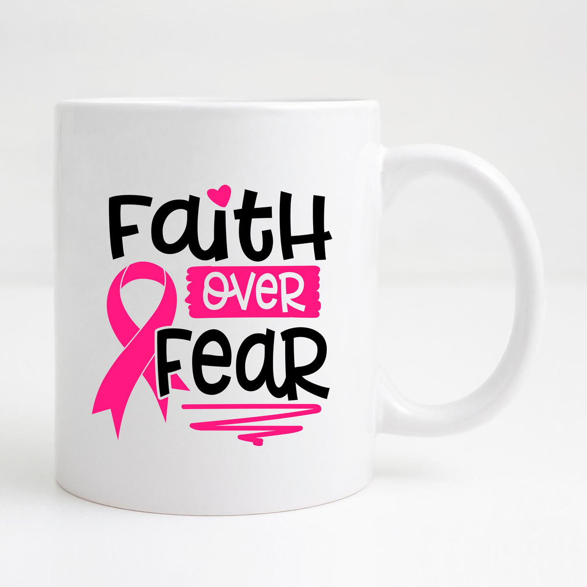 Faith over Fear - Coffee Mug – Canvas & More