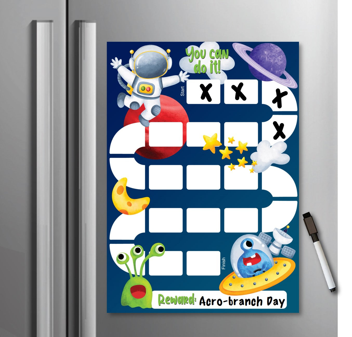 Kids Reward / Chore Chart (Space) – Canvas & More