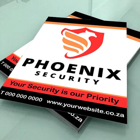 ABS Plastic Security Boards / Signage – Canvas & More