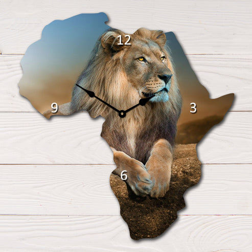 Personalized Clock - Africa – Canvas & More