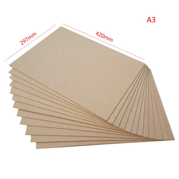 MDF Board (A4, A3 or A2) 3mm Thick- Sets of 12 – Canvas & More