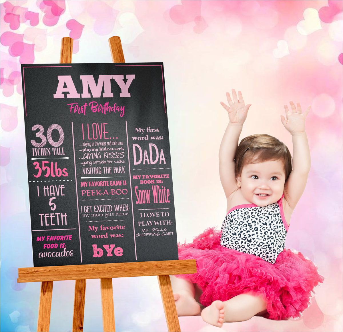 Personalised Milestone Boards – Canvas & More