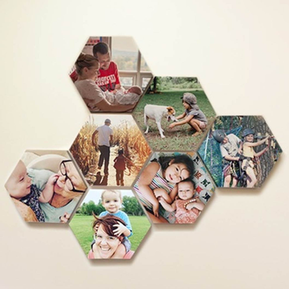 Hexagonal Canvas Prints - Honey Comb Range – Canvas & More